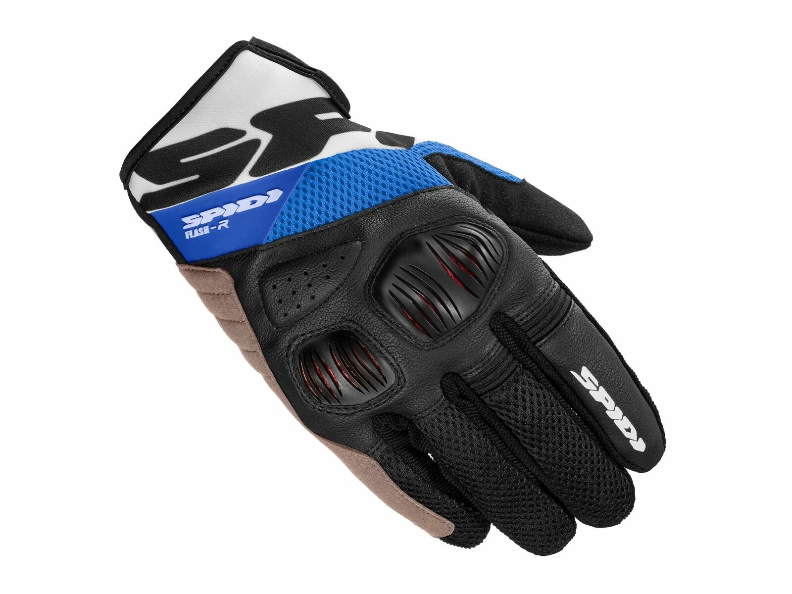 Мотоперчатки SPIDI FLASH-R EVO K Black/Blue, 2XL