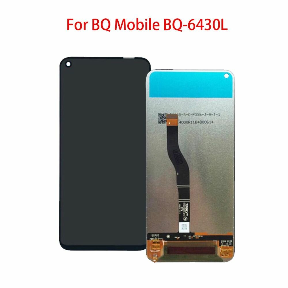 Дисплей для BQ 6430L Aurora Дисплей для в сборе с тачскрином Чёрный