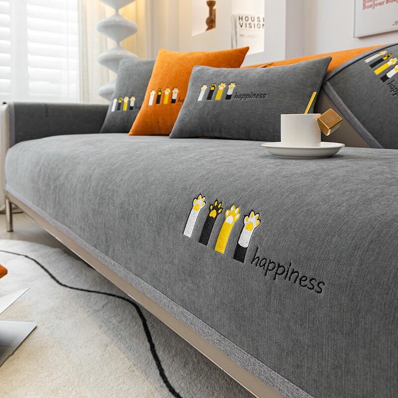 Чехол на диван 210x110 см, защита, универсальный, для мебели, легко чистить