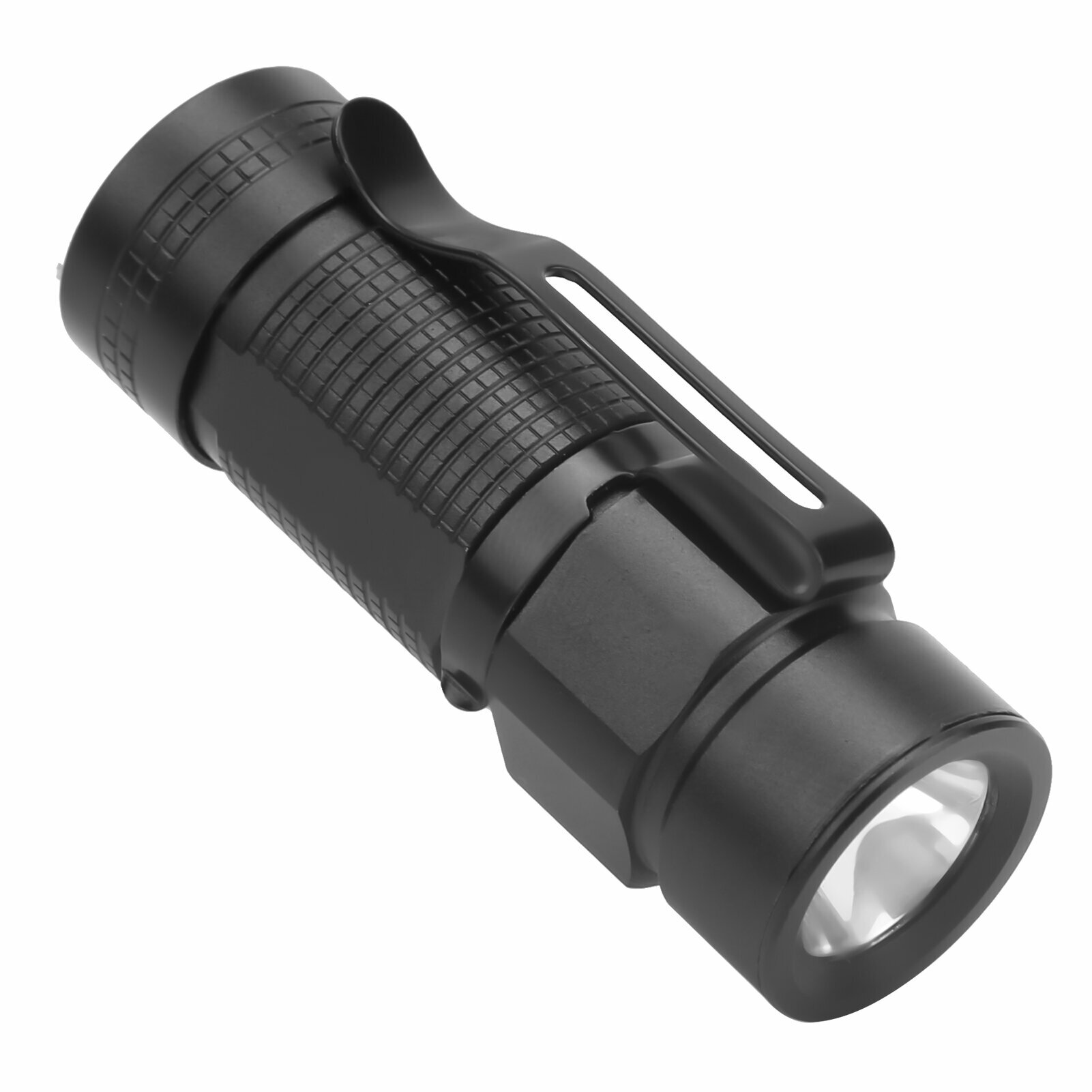 Мини LED фонарик, водонепроницаемый, 3 режима освещения, корпус из сплава, фиолетовый свет