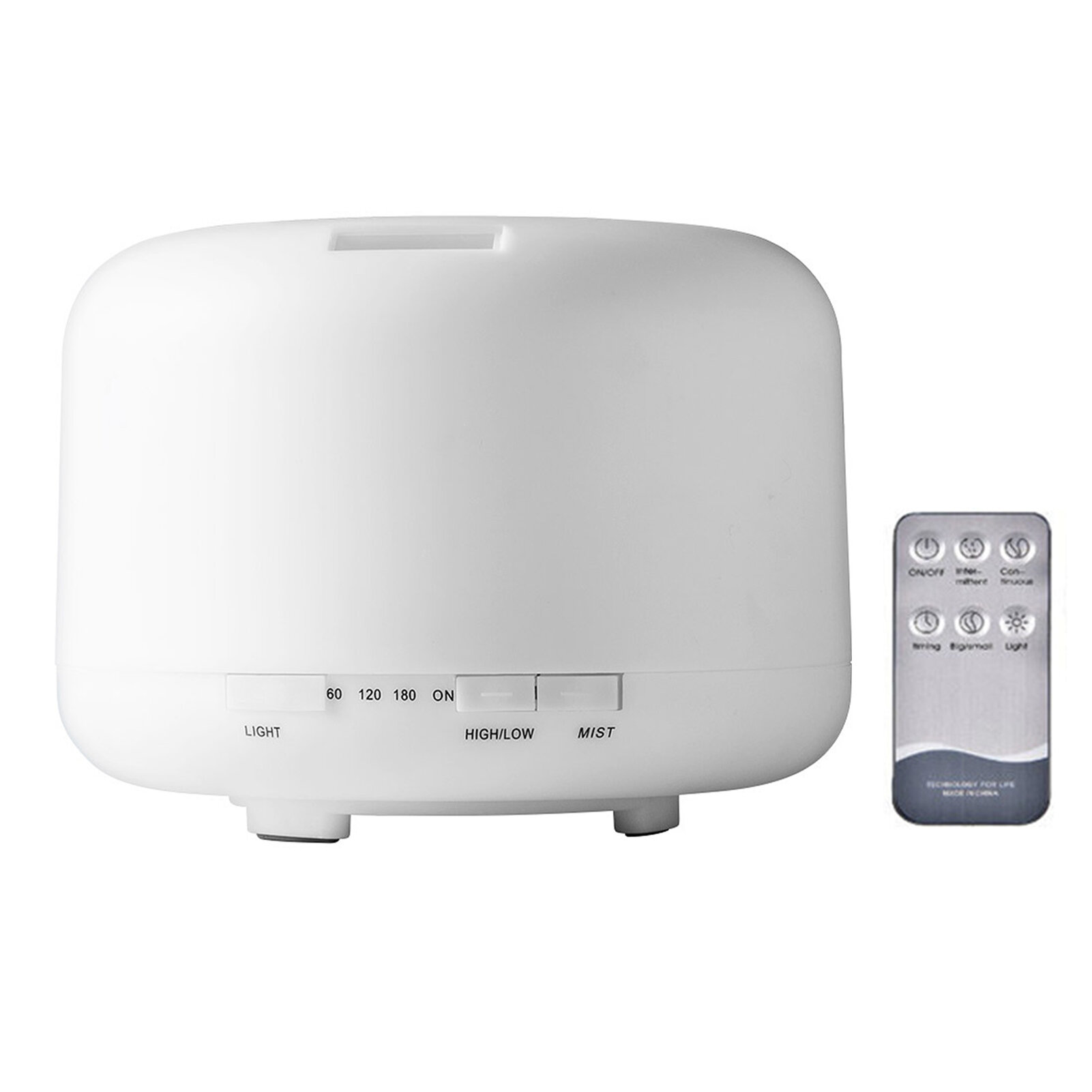 500 мл ультразвукового эфирного масла диффузора USB Увлажнение ароматерапии Ночной свет 4 в 1 аромат диффузор 500 мл теплый свет с дистанционным контролем