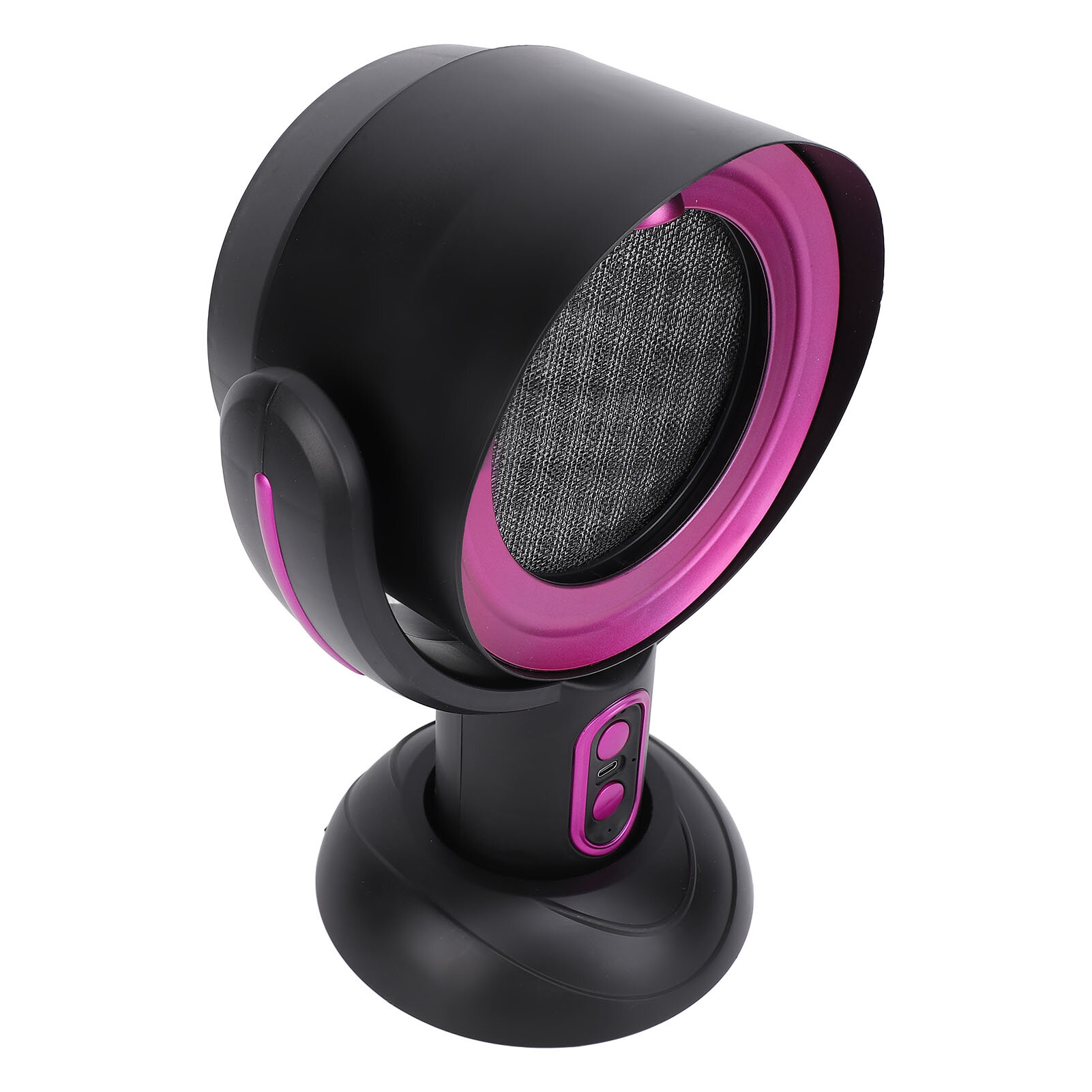 Портативная вытяжка с отрицательными ионами, настольная вытяжка с 2 скоростями, съемный фильтр, масляный контейнер для барбекю в помещении, низкий уровень шума, фиолетовая