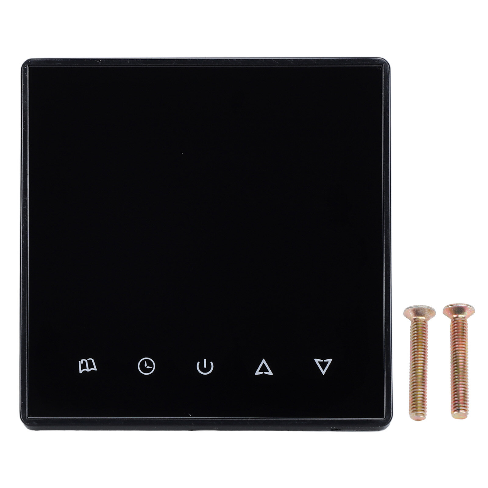 Умный термостат с ЖК дисплеем, память 5 45 C, регулятор нагрузки 3A, черный