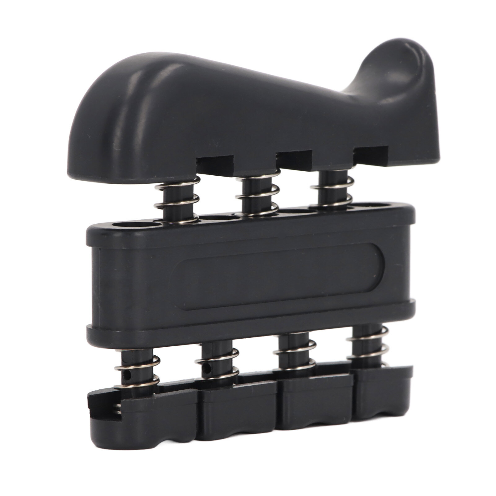 Шт. 7 фунтов (3,2 кг) тренажер для пальцев, улучшающий ловкость, снижающий нагрузку, регулируемый тренажер для пальцев для музыкантов, черный.