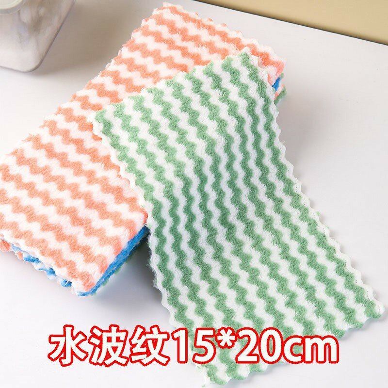 Протрите стекло рыбьей чешуей Безводным полотенцем для мытья посуды, Кухонная салфетка для чистки посуды, ленивая салфетка, впитывающее влагу полотенце без волос, тряпка для мытья посуды 15* 20 см