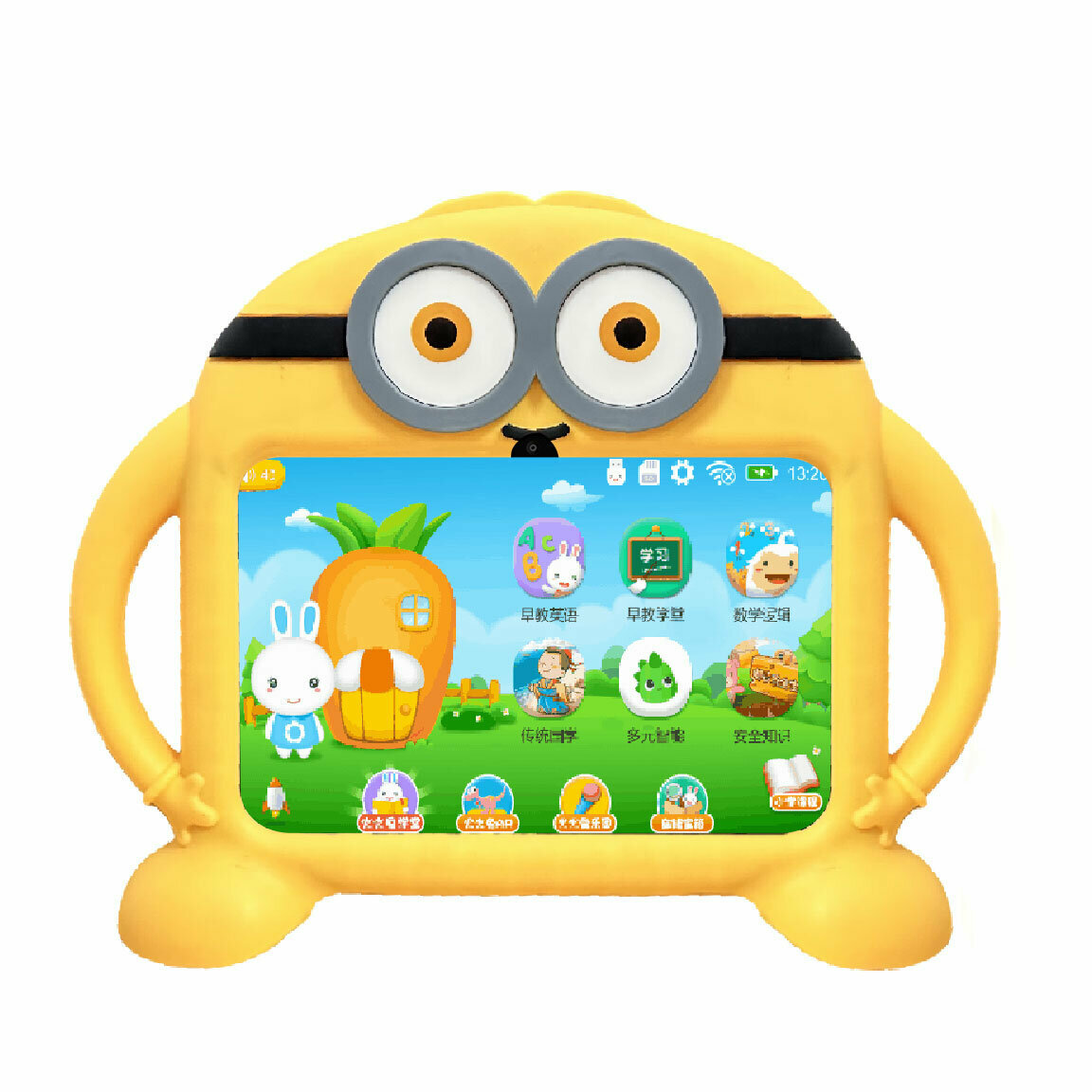 Детский планшет BDF Q75/ Лучший выбор для игр, образования, подарков / 6+128ГБ