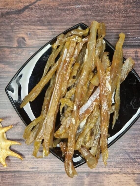 Сом вяленый соломка Премиум вакуумная упаковка 500 гр. Астраханкина рыбка