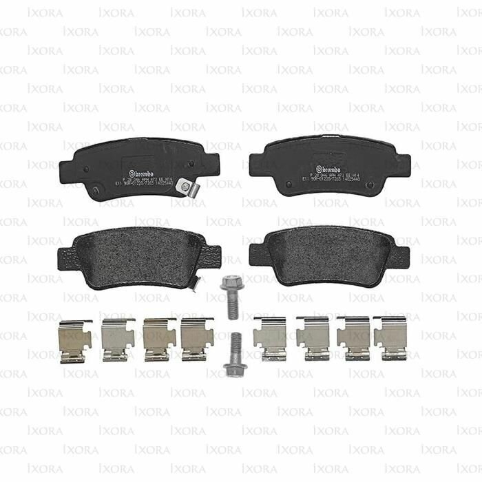 Brembo колодки тормозные honda cr-v iii (re) 06/06- / honda cr-v iv (rm) 01/12- p28046