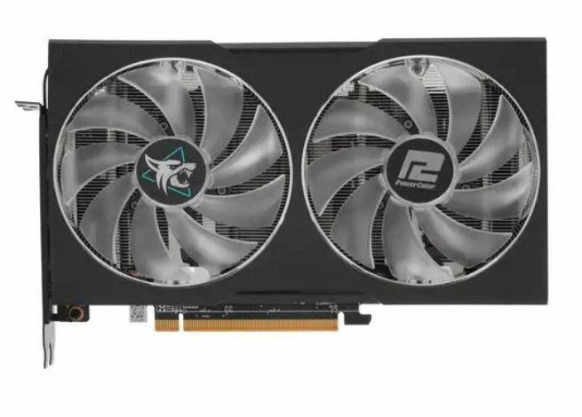 Видеокарта PowerColor AMD Radeon RX 6600 Hellhound (AXRX 6600 8GBD6-3DHL) - PCI-E 4.0, 8 ГБ, GDDR6, 128 бит, DisplayPort x3, HDMI, GPU 1626 МГц