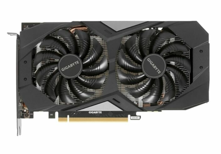 Видеокарта GIGABYTE GeForce GTX 1660 SUPER D6 (GV-N166SD6-6GD) - PCI-E 3.0, 6 ГБ, GDDR6, 192 бит, DisplayPort x3, HDMI, GPU 1530 МГц