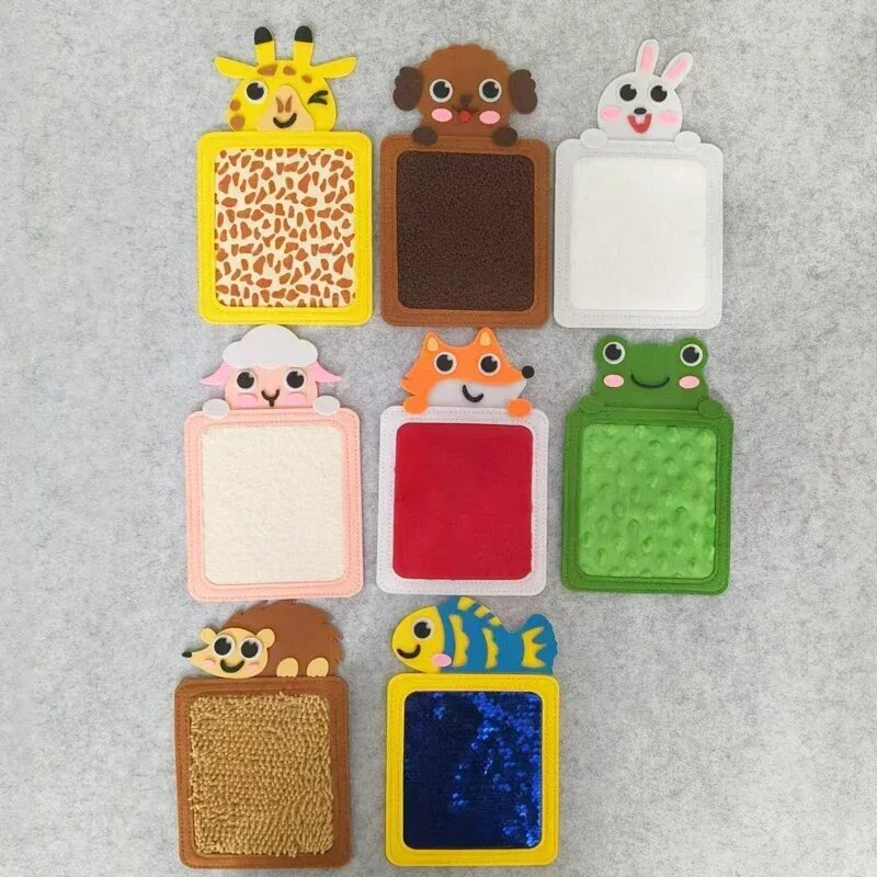 FUYAOZHISHANG Сенсорные коврики для детей 3-6 лет Felt Mats 8pcs