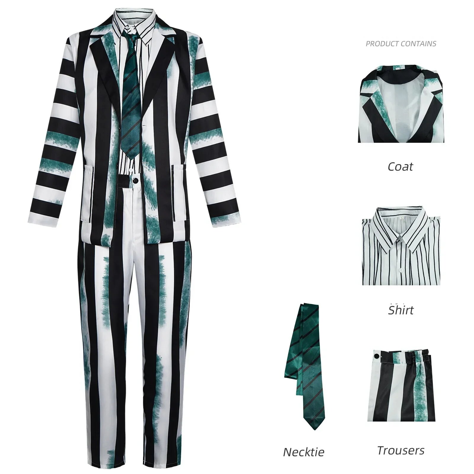 Костюм Лидия из фильма "Битлджус" XXXL, B