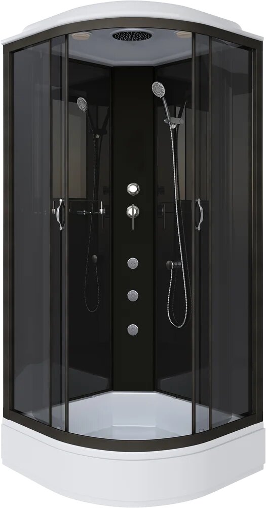 Душевая кабина Niagara Classic NG-6501-14G 90x90 см, с гидромассажем