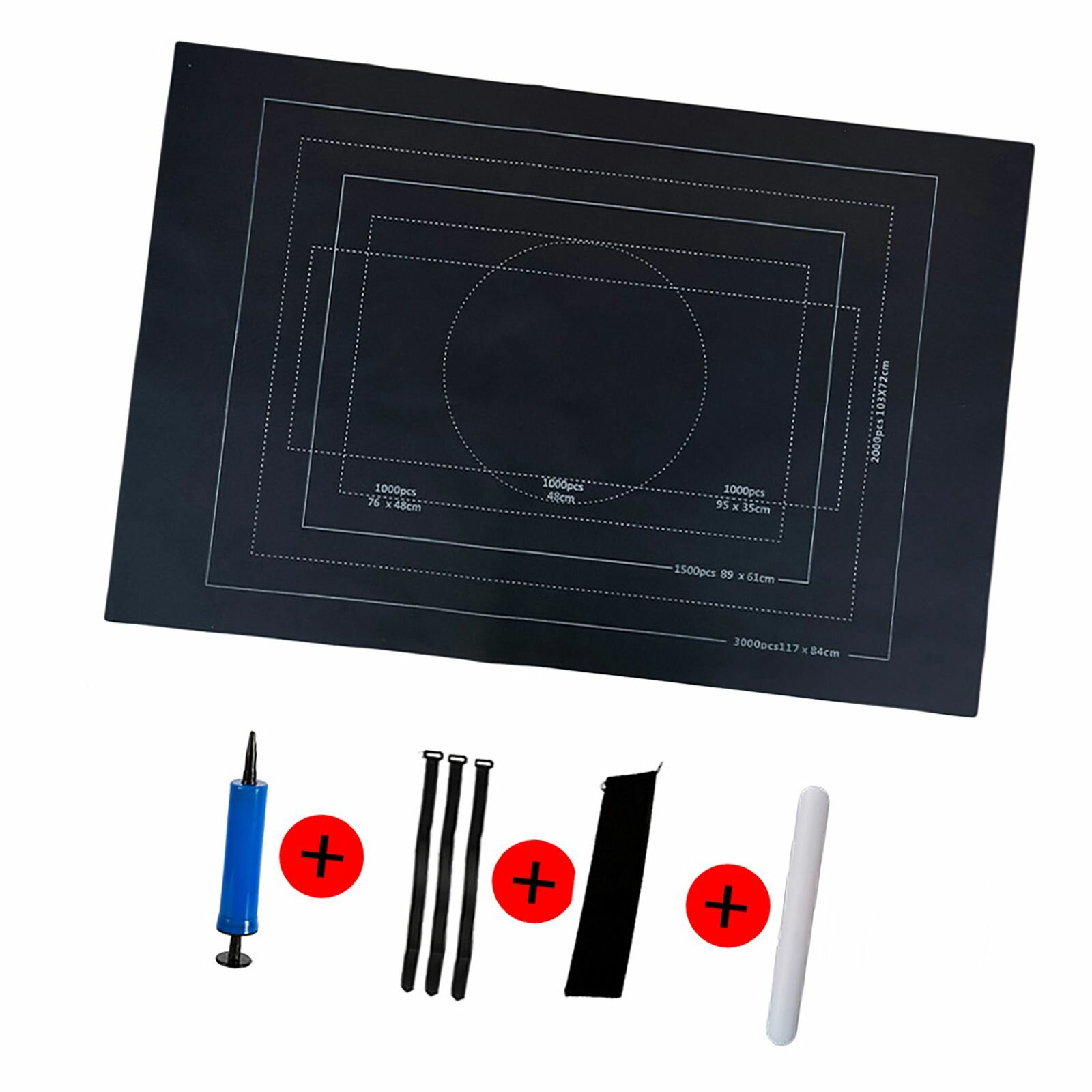 Коврик для пазлов из фетра хранения 1500/2000/3000 штук