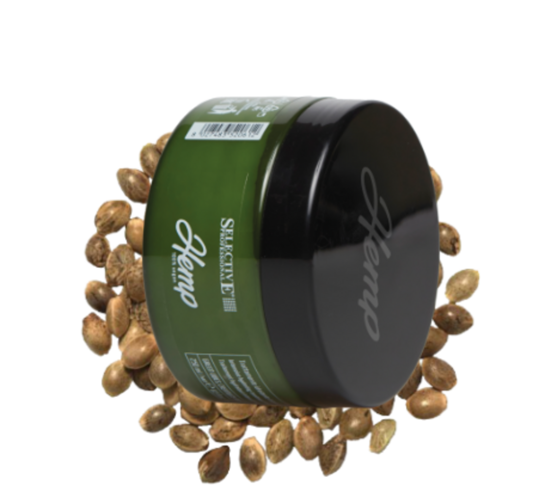 Selective Hemp Маска для интенсивного увлажнения и кондиционирования сухих и ломких волос 250мл (520612)