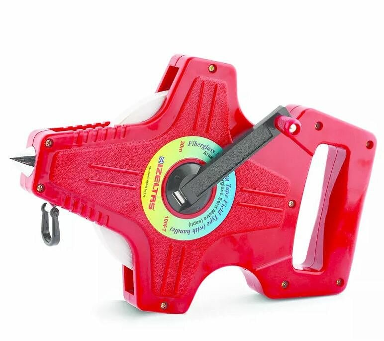 Рулетка геодезическая L=30м с держателем, IZELTAS, 0588650030, 14000000058