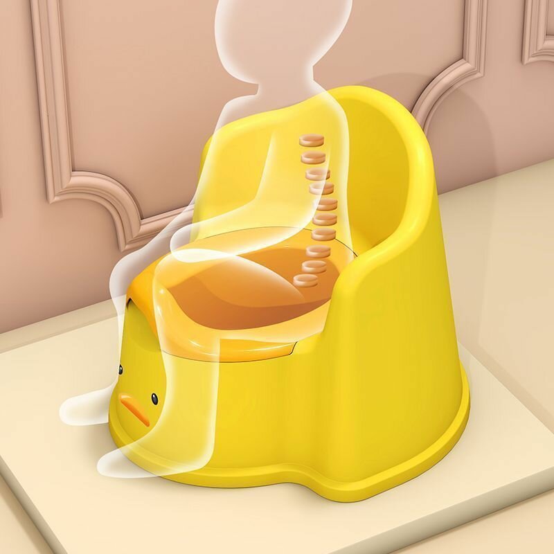 Горшок детский анатомический с крышкой размер S