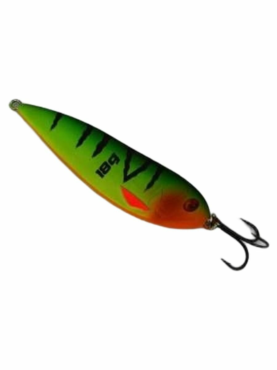 Блесна Ondespoon 2, размер 90 мм, вес 18 г тонущая приманка с шумовым эффектом, предназначенная для ловли щуки, окуня и судака. Это универсальная спиннинговая приманка.