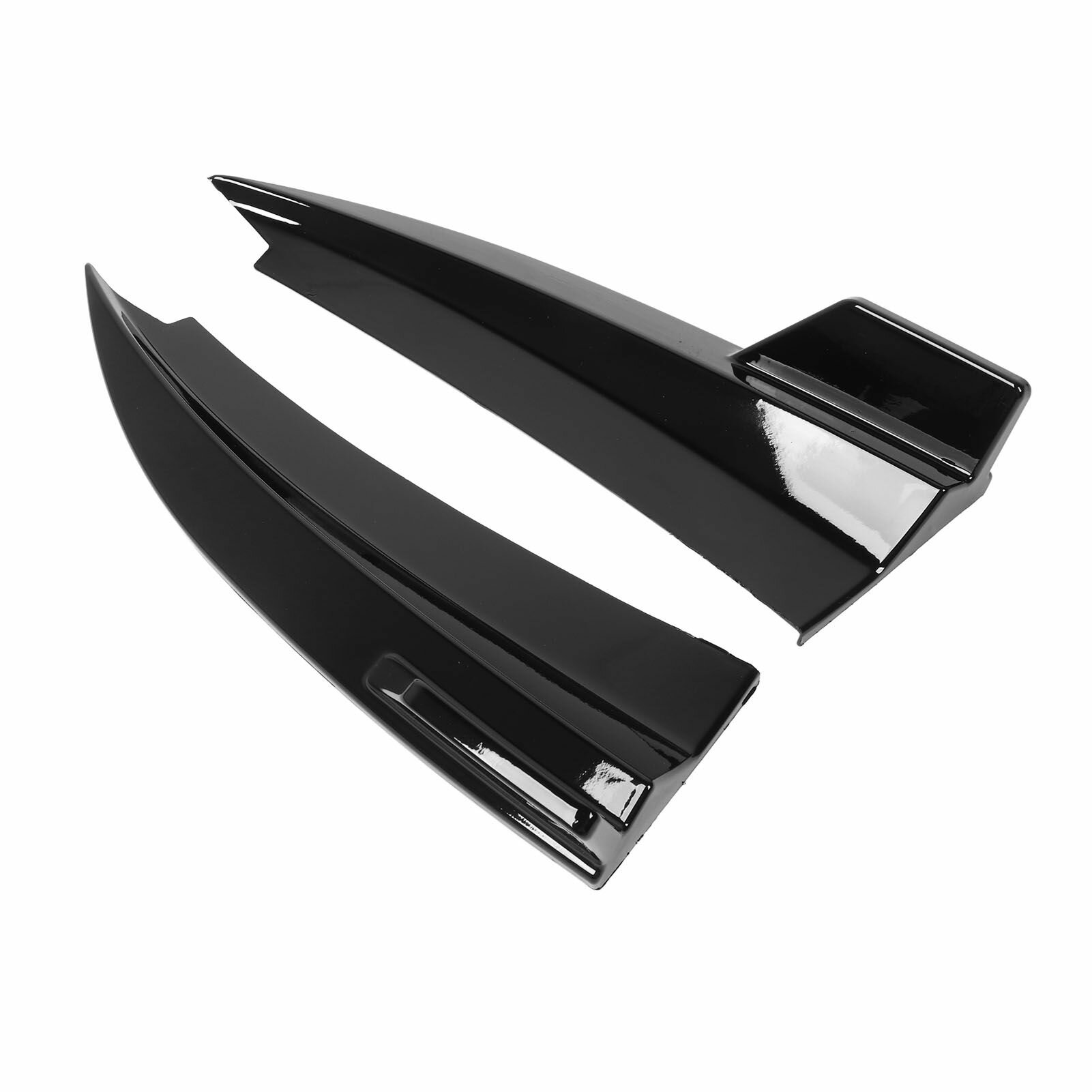 2PCS диффузор заднего бампера для Benz C-Class Coupe C205 AMG Line C43 C63 2015-2021, сильная защита, легкий монтаж, ABS