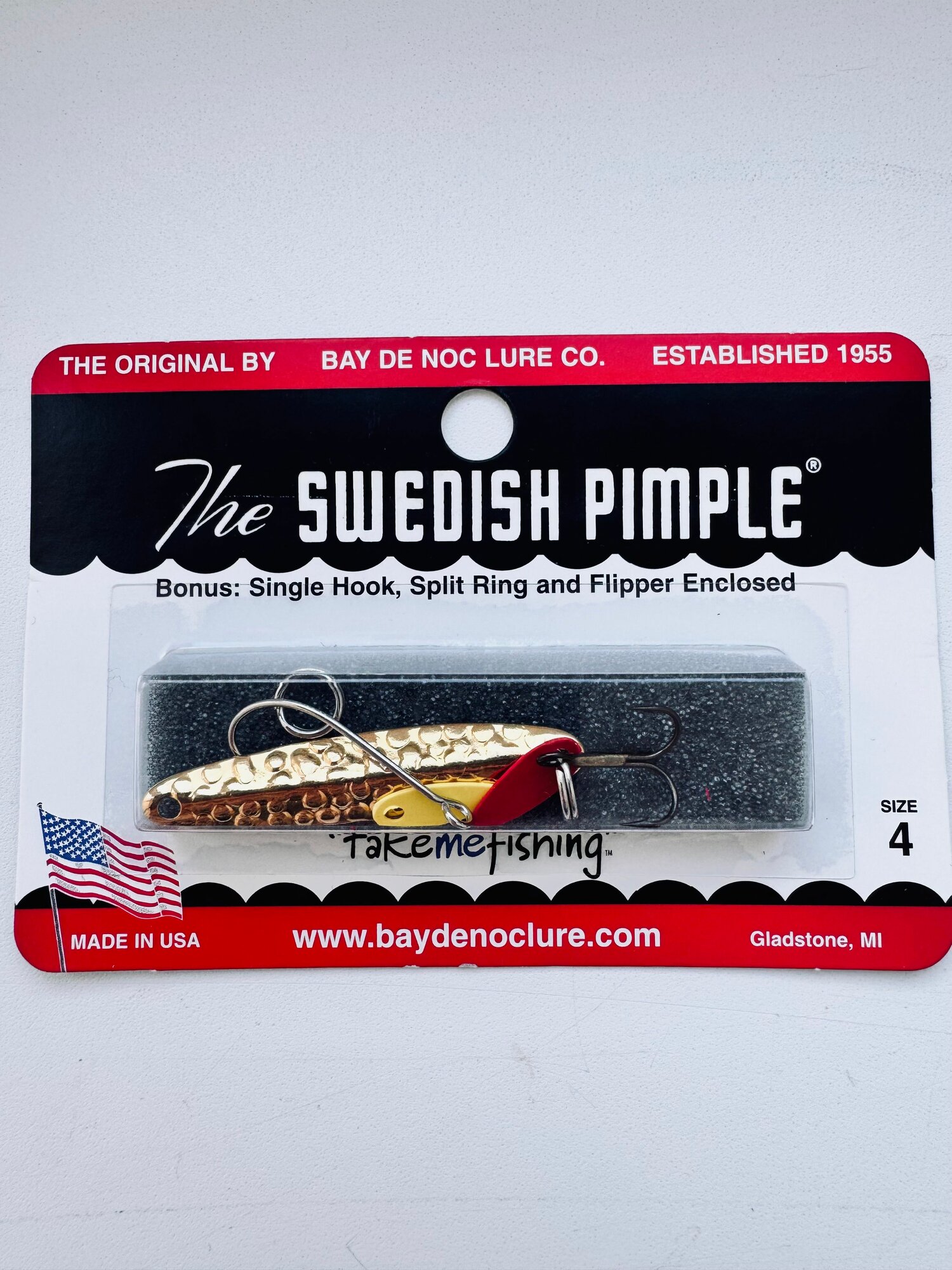 Блесна зимняя The Swedish Pimple 4