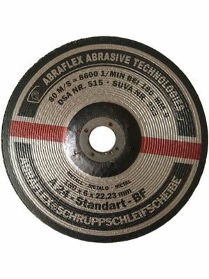 Круг шлифовальный обдирочный Abraflexф180х22х6 зачистной