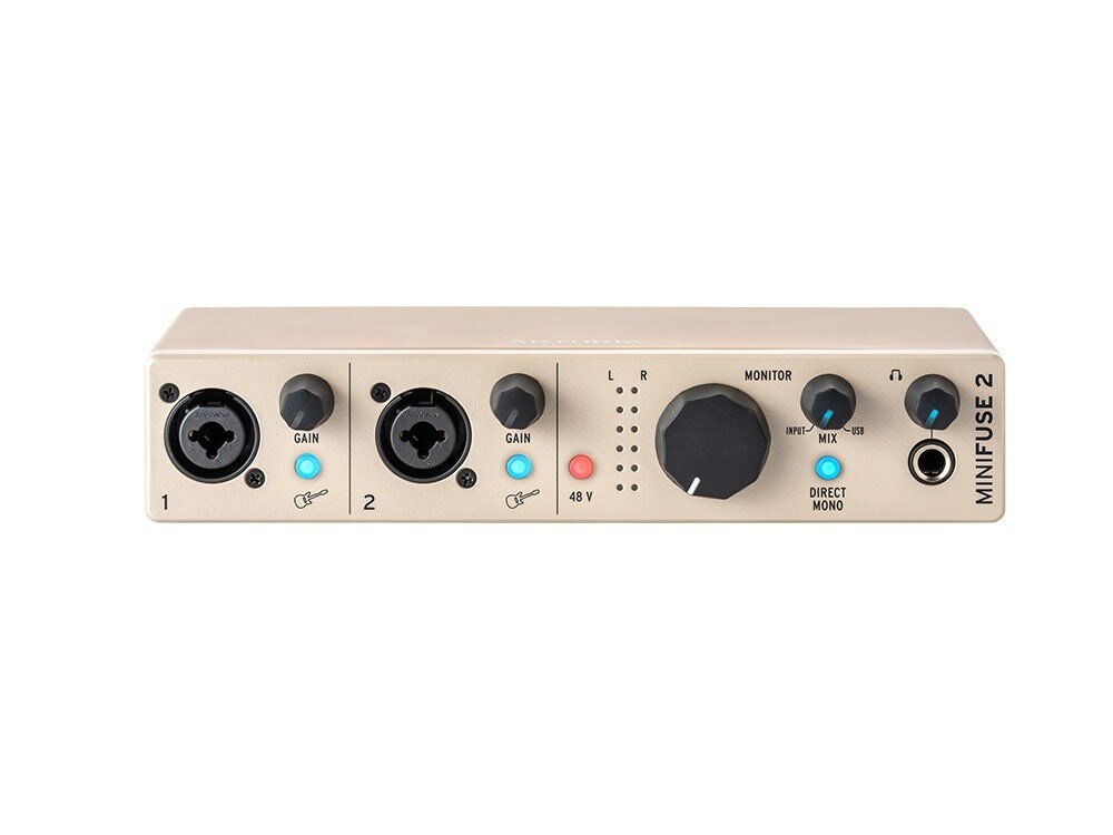Arturia MiniFuse 2 Champagne Аудиоинтерфейс