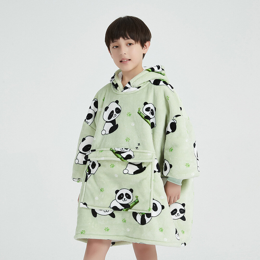Детское одеяло с капюшоном, Длина одежды 75 см