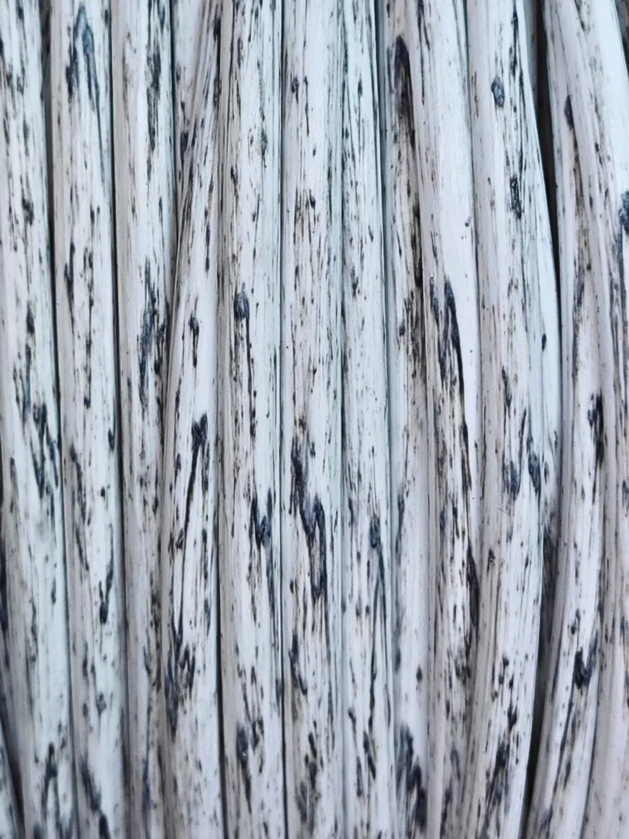 Искусственный ротанг для плетения, полутрубка 6 мм