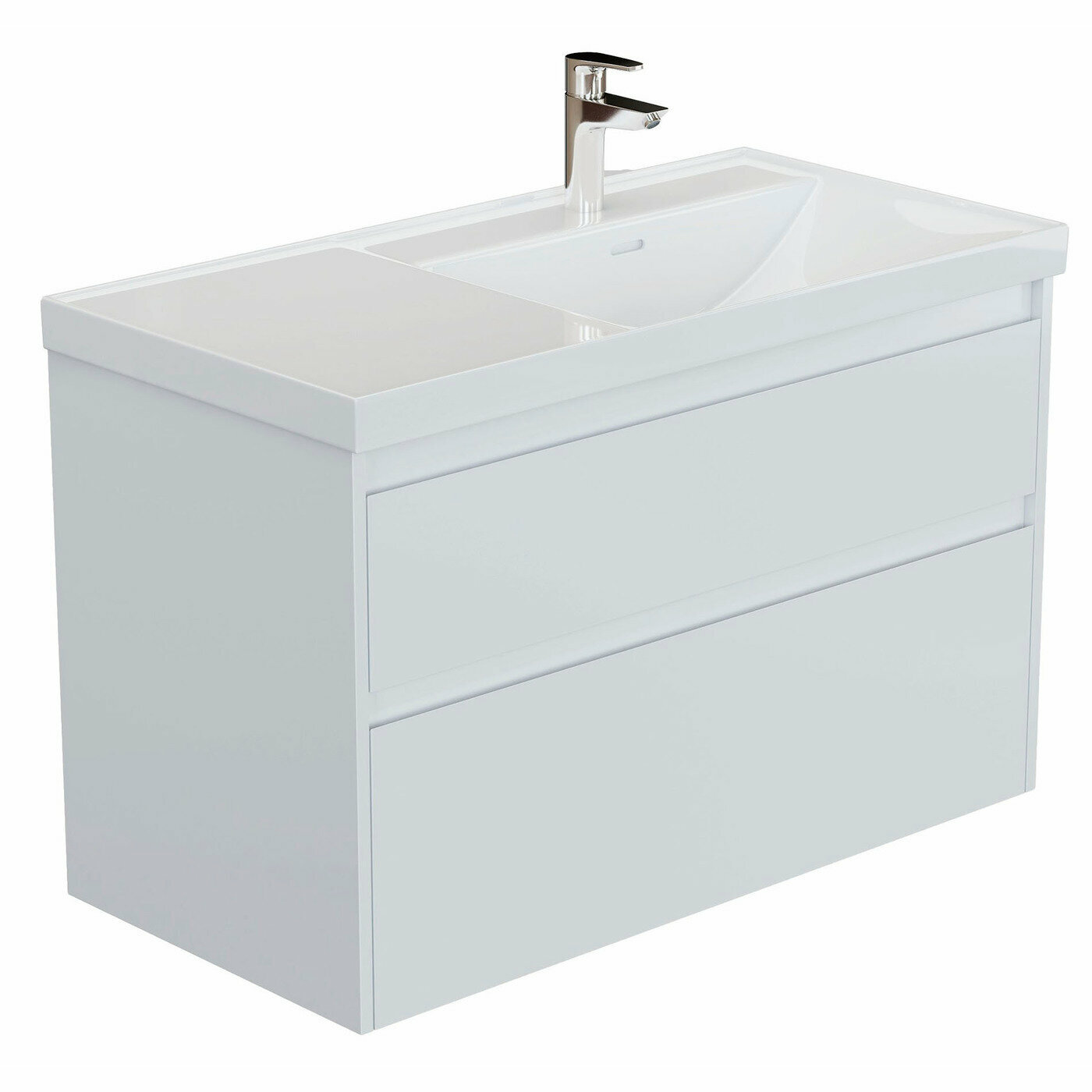 Тумба с раковиной Aquanet Nova Lite 2.0 90 365927 правая