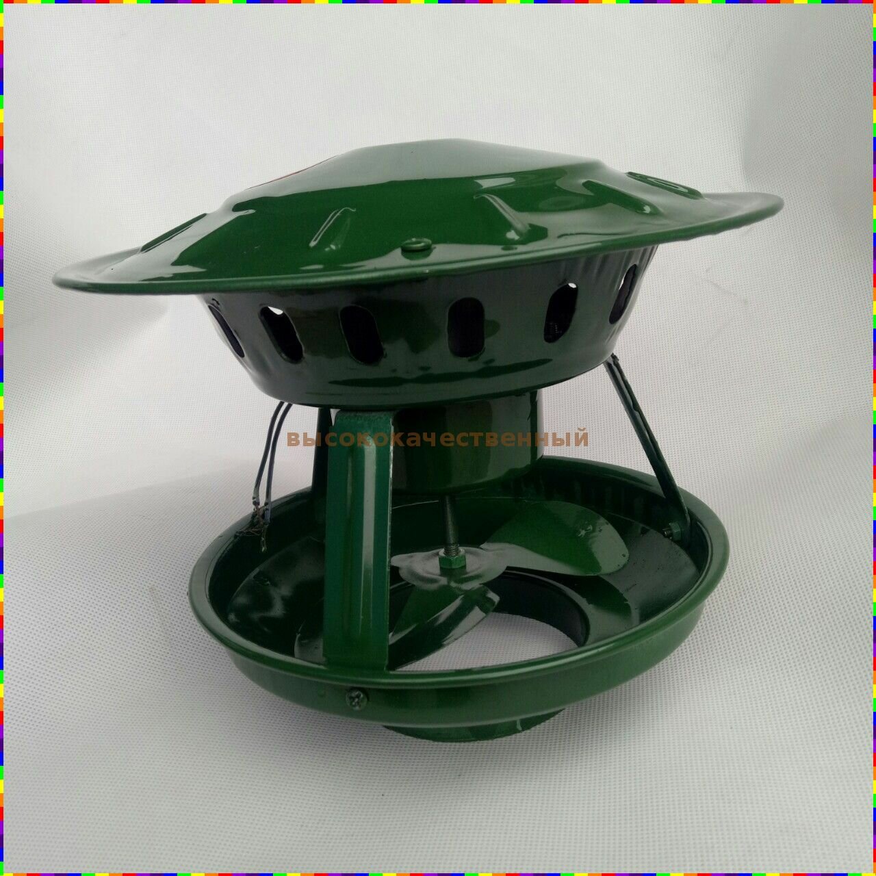 Термостойкий вытяжной вентилятор диаметром 100 мм, до +160 C