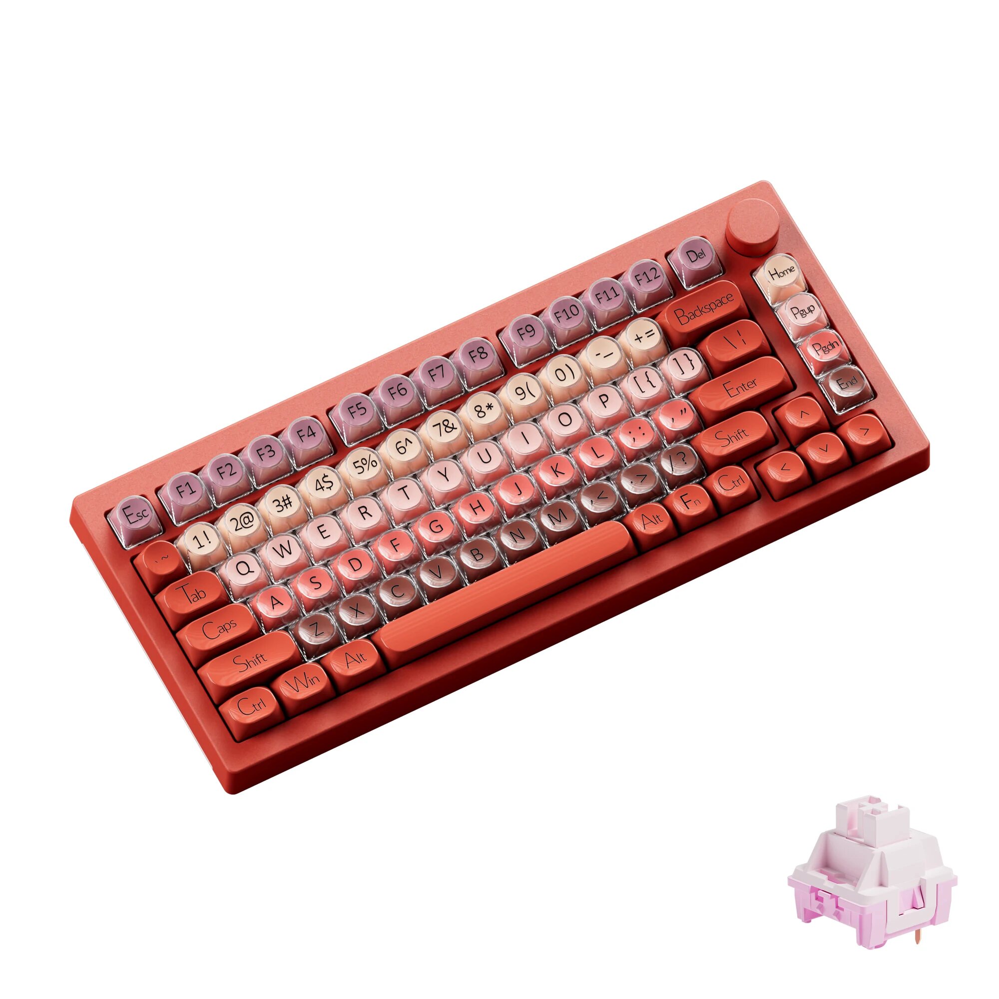 Механическая игровая клавиатура AKKO 5075 X Veekos K75 RGB 75%