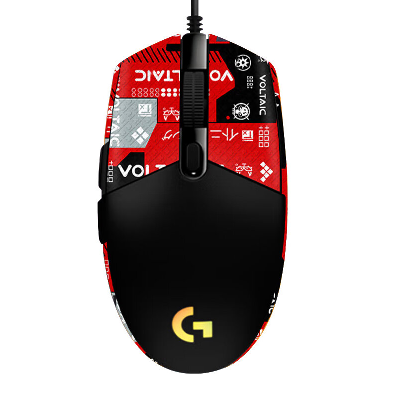 Игровая мышь Logitech G102 проводная с RGB Flow, g102 blue, легкая, сенсор 8000DPI, + small mousepad