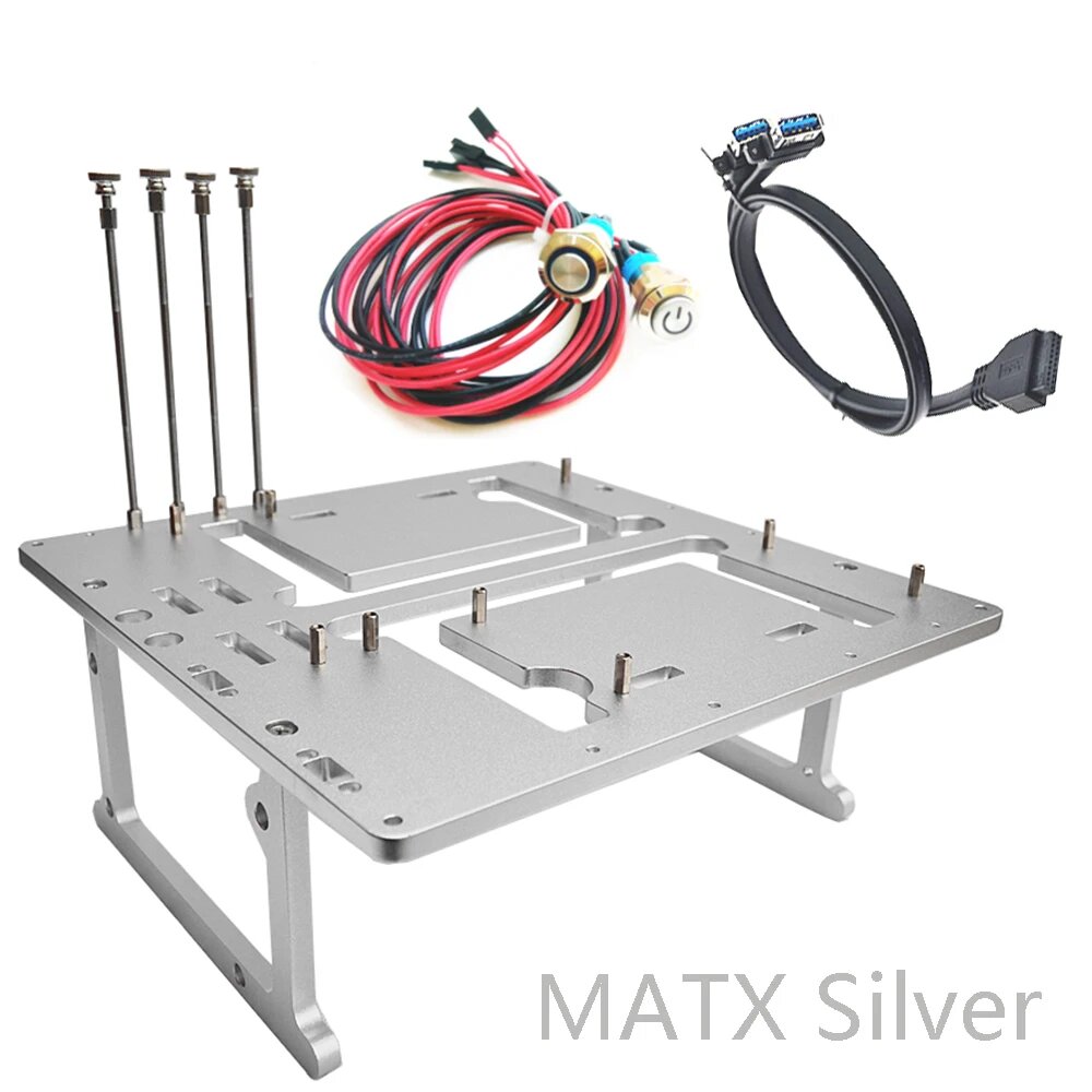 Демонстрационный стенд Ukrmon для ПК Mini ITX/MATX/ATX из алюминия