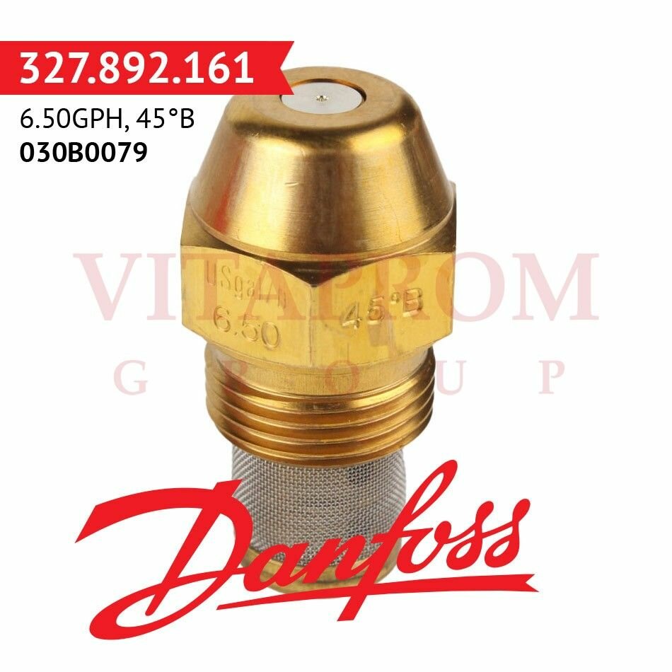 Форсунка Danfoss 6.50GPH, 45B, 030B0079 — фото 1