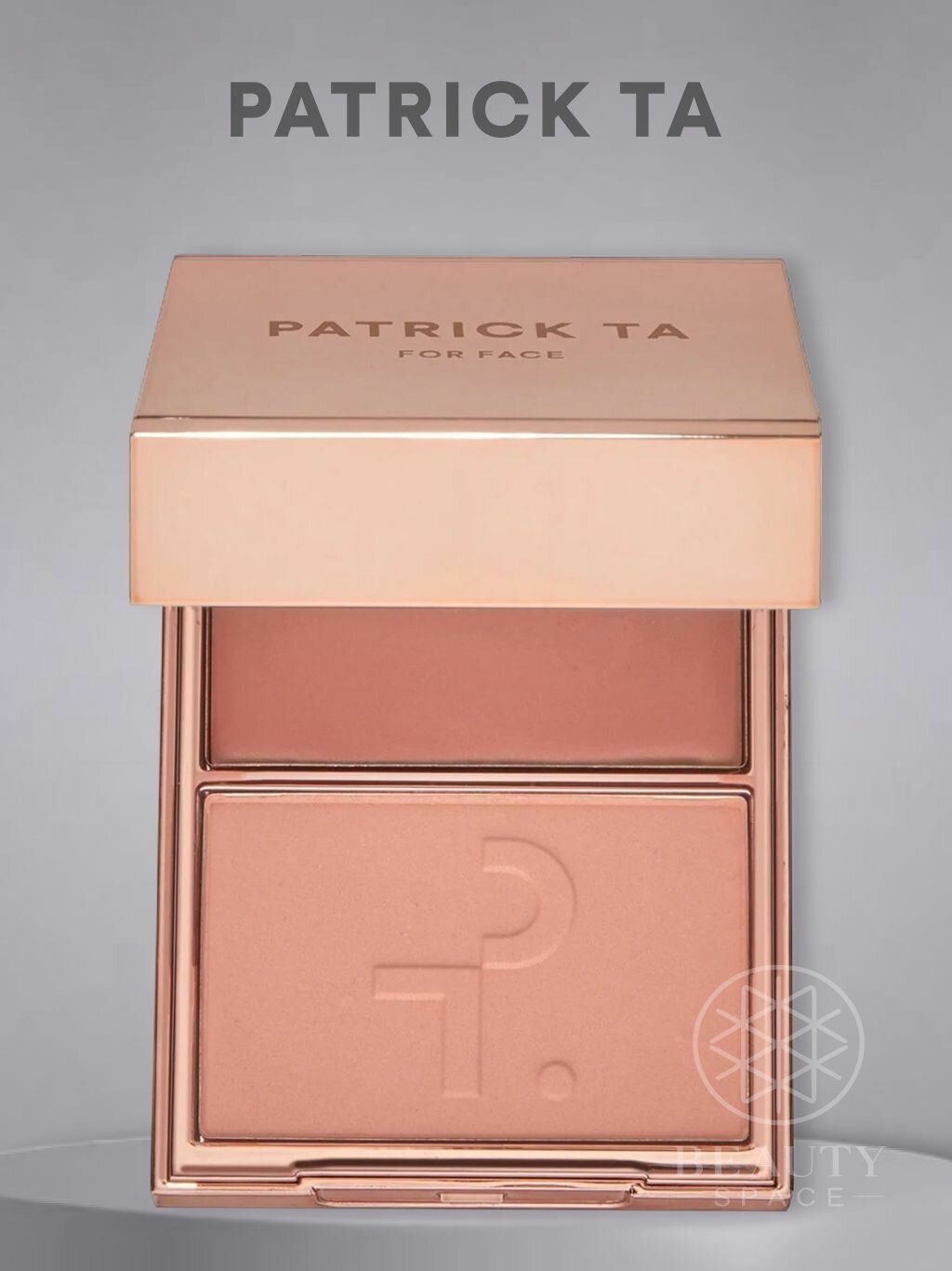Patrick TA Румяна Major Headlines Double-Take Cream and Powder Blush Duo (Not Too Much),10.5g