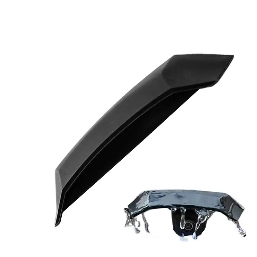 Дождевик для задней камеры, резервные защитные аксессуары, устойчивый к ультрафиолетовому Black