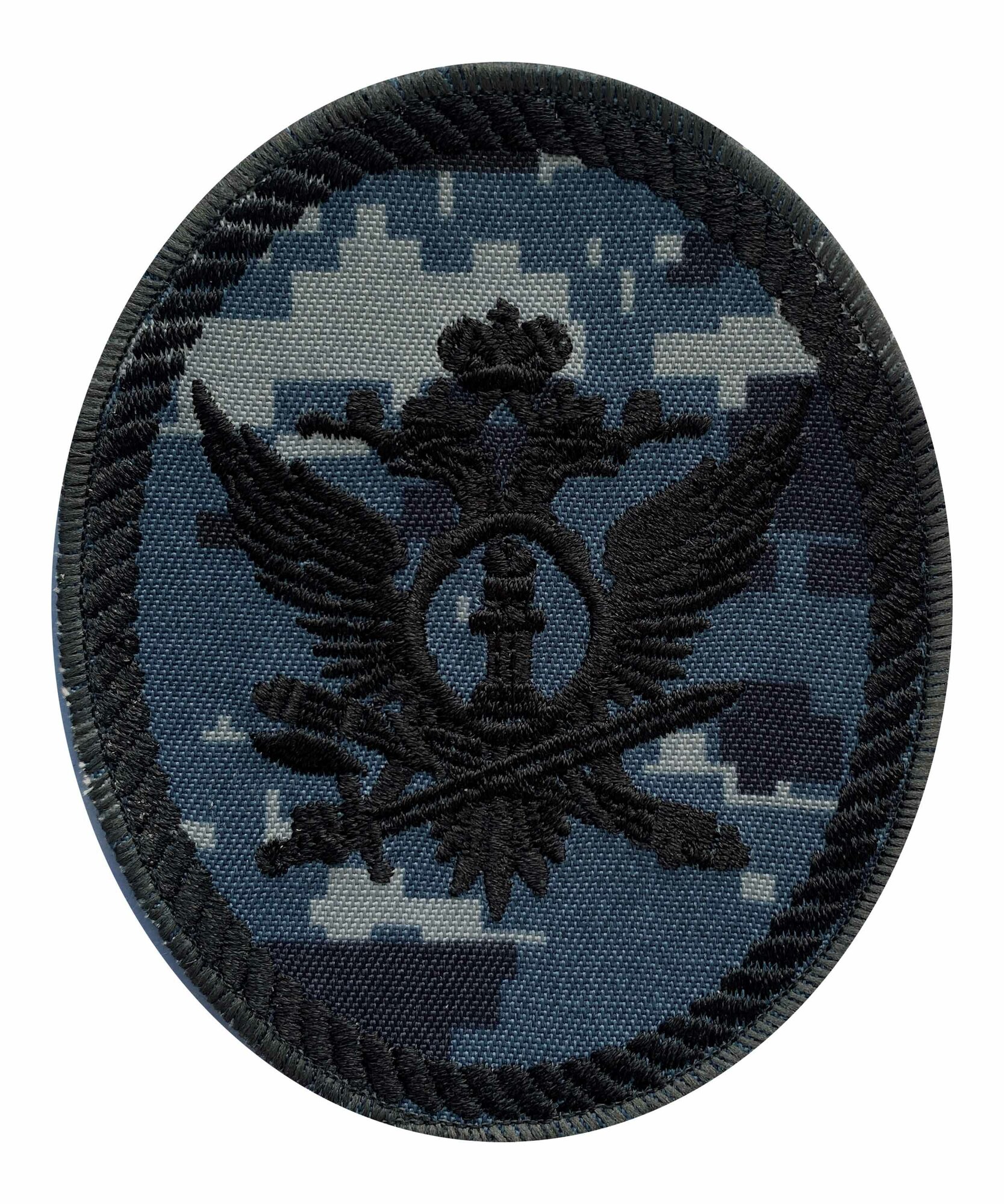 Шеврон вышитый фсин цифра (орел)