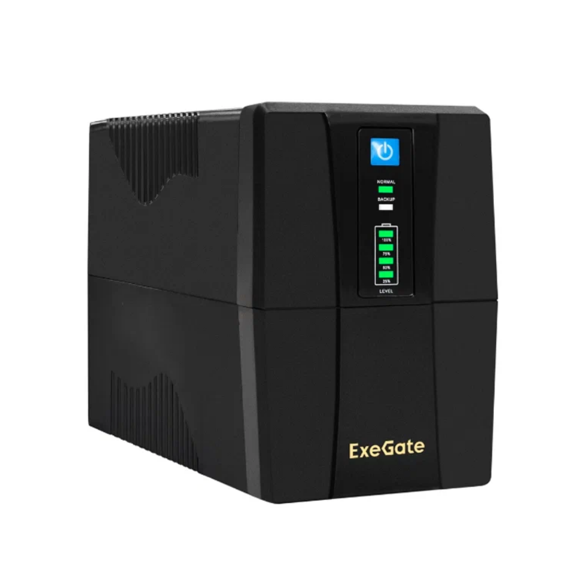 ИБП ExeGate SpecialPro UNB-850. LED. AVR. EURO. RJ. USB (EP285541RUS) черный, мощность 850ВА/480Вт