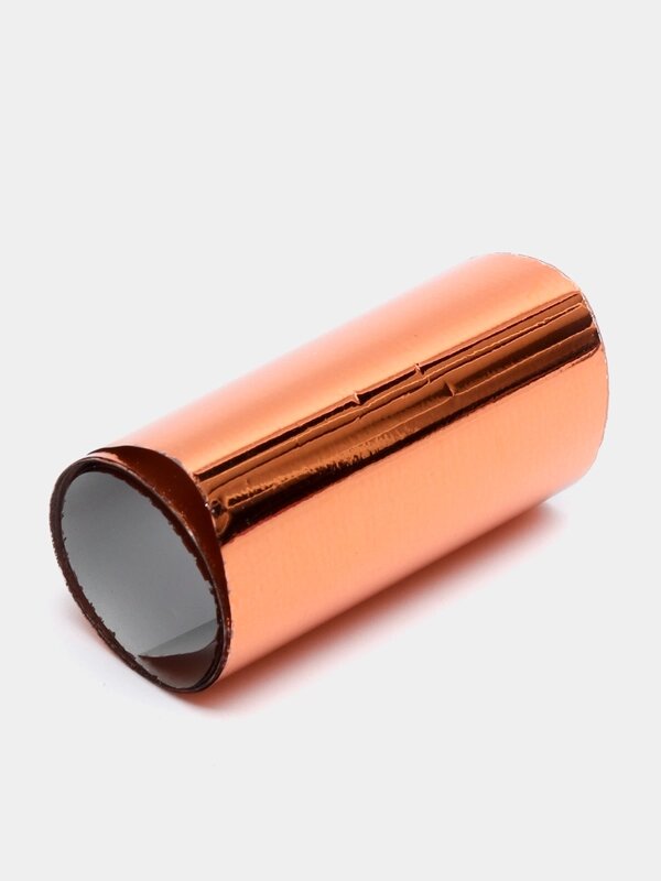 Фольга для литья и маникюра, бронза, 1 м х 3,5 см