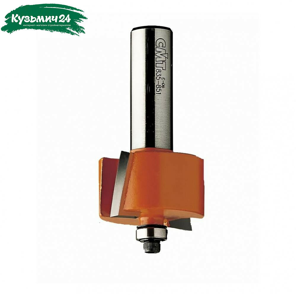 Фреза концевая CMT S8 мм, D31.7 мм, l12.7 мм, четвертная, кромочная 935.317.11