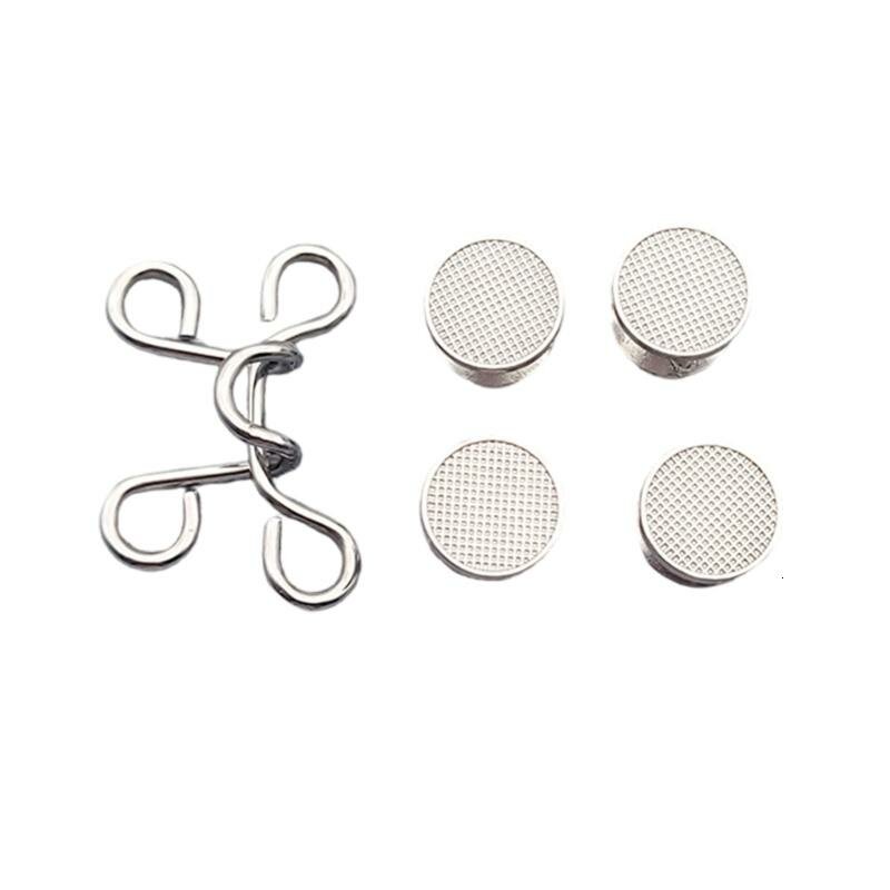 Отстегивающиеся клипсы для брюк с металлическими пуговицами, 3