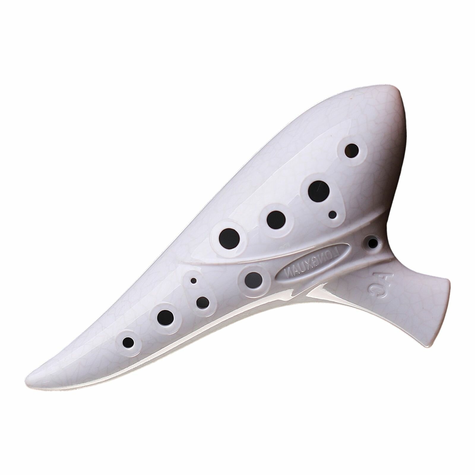 Премиальная керамическая 12-дырочная окарина портативная для любителей музыки и студентов