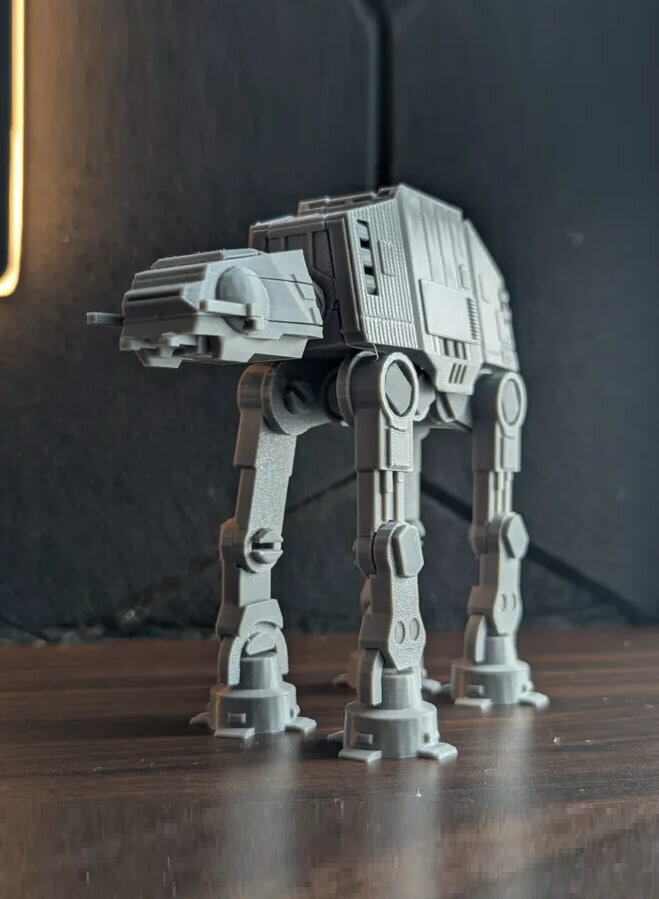 Шагоход AT-AT сборная модель 3D фигурка Star Wars Звездные войны 3D фигурка Star Wars Звездные войны