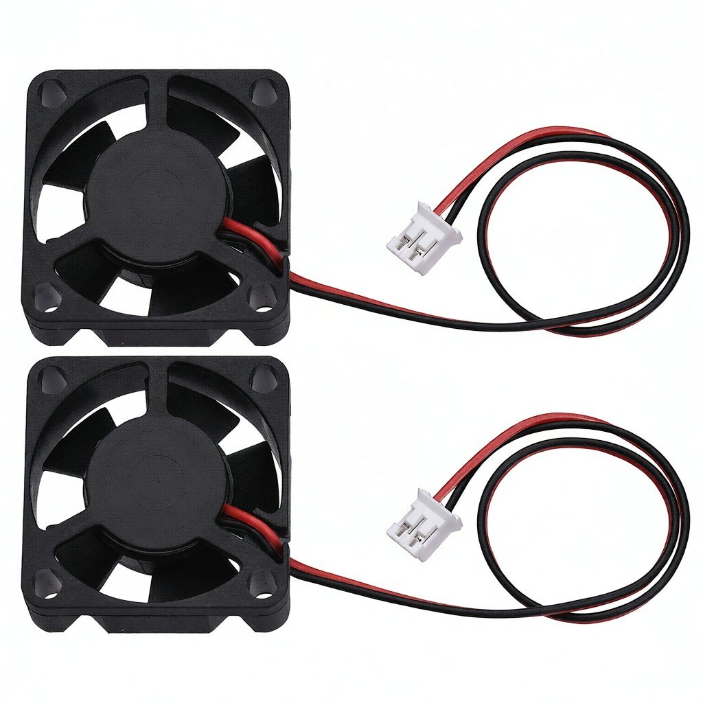 Вентилятор охлаждения без щеток BIGTREETECH для запчастей 3D-принтера, 30x30x10 мм, 12В/24В, разъем 2-контактный, 1 шт/2 шт