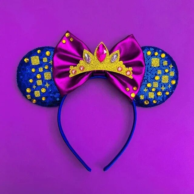 Аксессуары для волос Disney Tinker Bell для девочки: крылья, повязка на голову феи, детская повязка на голову с цветочными лозами и ушками, женская повязка на голову Silver Mist для малышей.