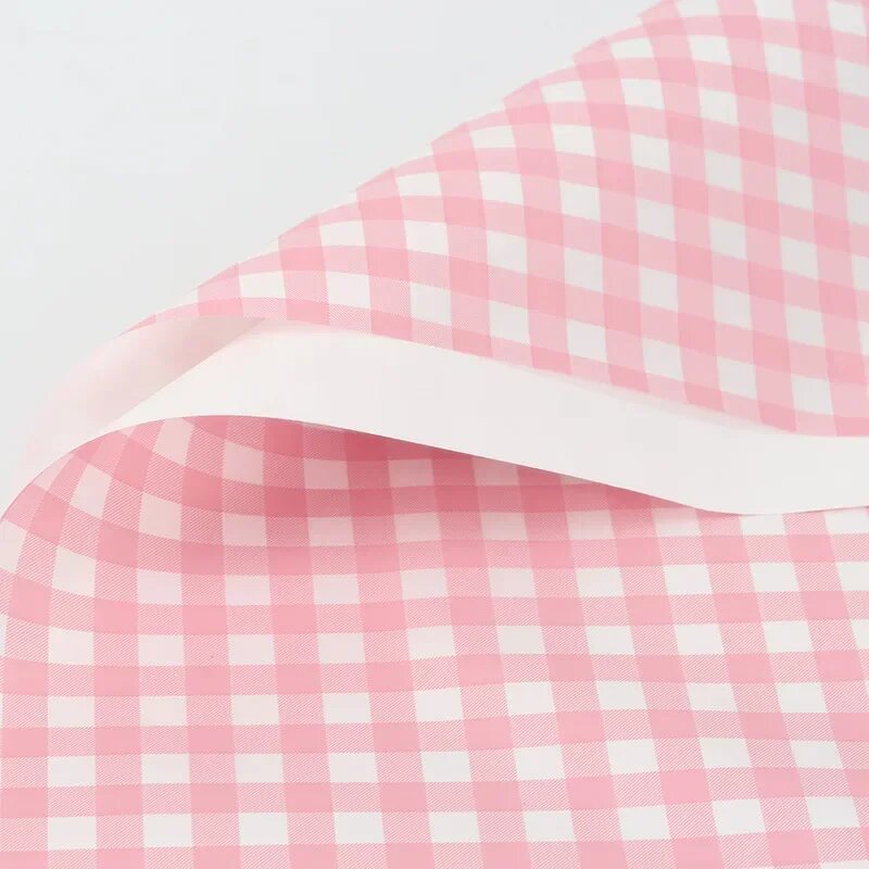 Сетчатая упаковочная бумага для цветов 20 листов Розовый, Pink