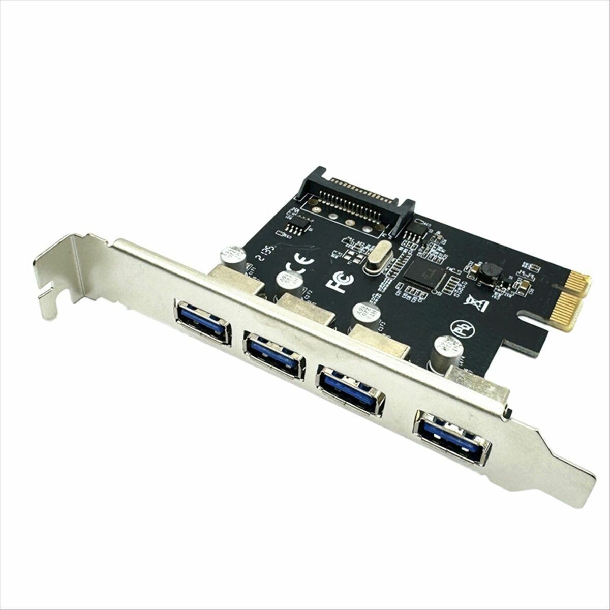 4-Портовая Плата Расширения USB 3.0 PCI-E PCI Express PCIe Hub