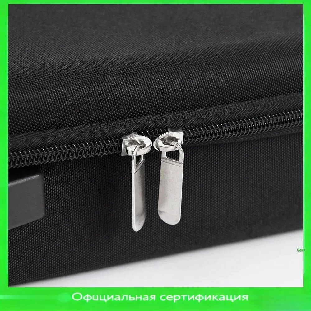 Рыболовный рюкзак для удилищ, черного цвета, защищенный от ударов, с гарантией 3 месяца — фото 1