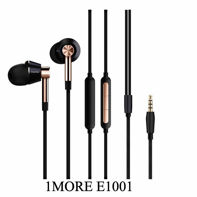 1MORE E1001 Наушники-вкладыши IEM Hi-Res Наушники с высоким разрешением звука, управляемого басами