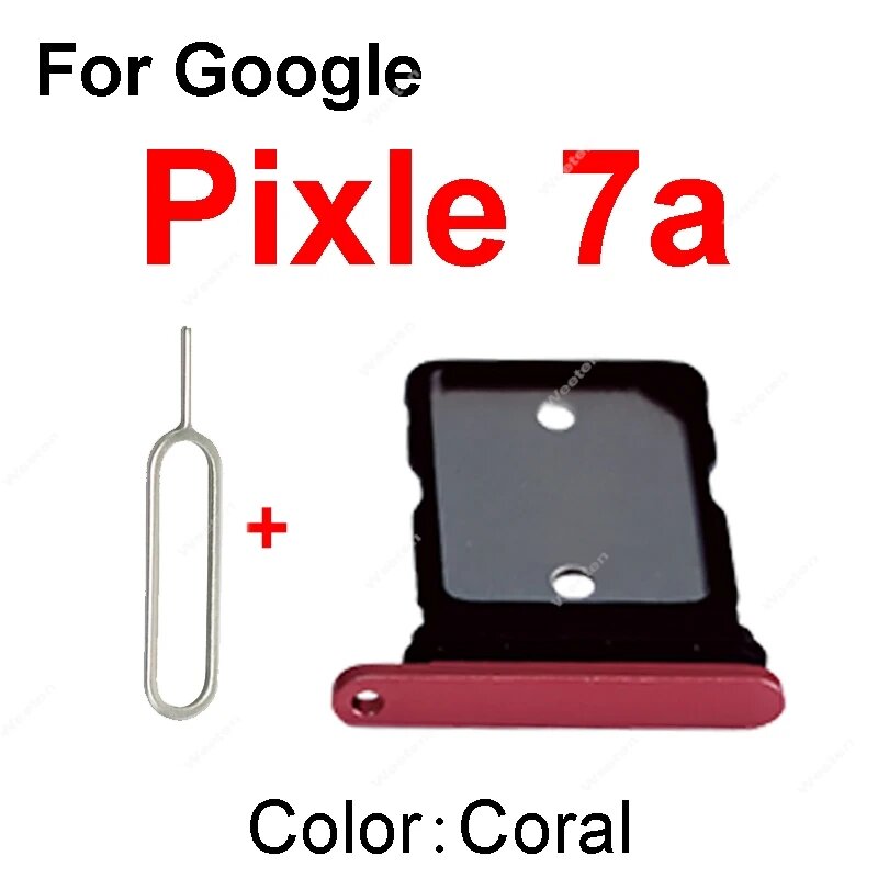 Лоток для SIM-карты для Google Pixel 7, сменный держатель SIM-слота для Pixel 7 Pro и Pixel 7A-Coral